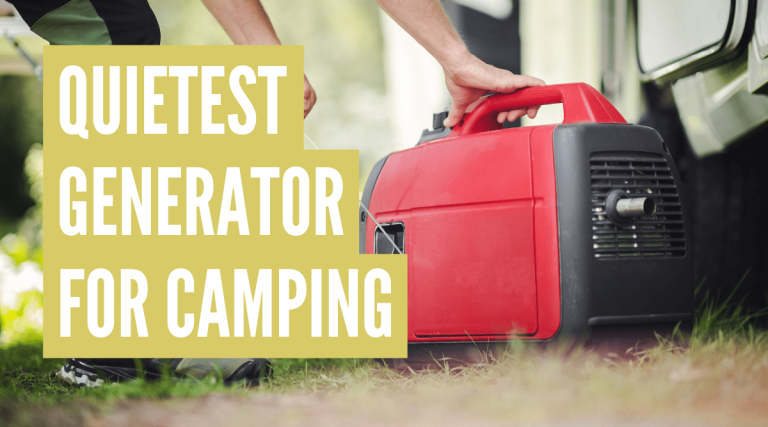 3 Quietest Generators for Camping