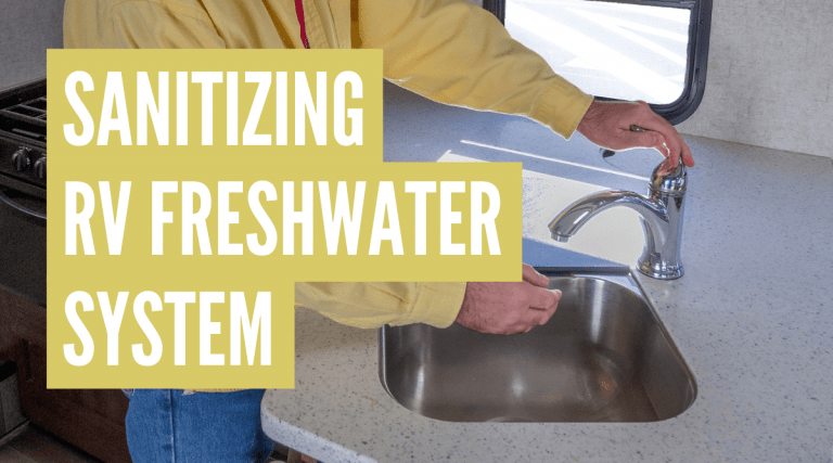 How to Sanitize an RV Fresh Water Tank & Lines (7 Easy Steps)