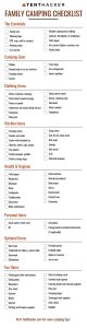 Ultimate Family Camping Checklist (+ Printable Camping Checklist PDF)