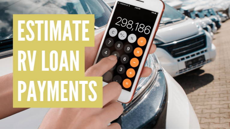 RV Loan Calculator - Fast, Free & Easy!